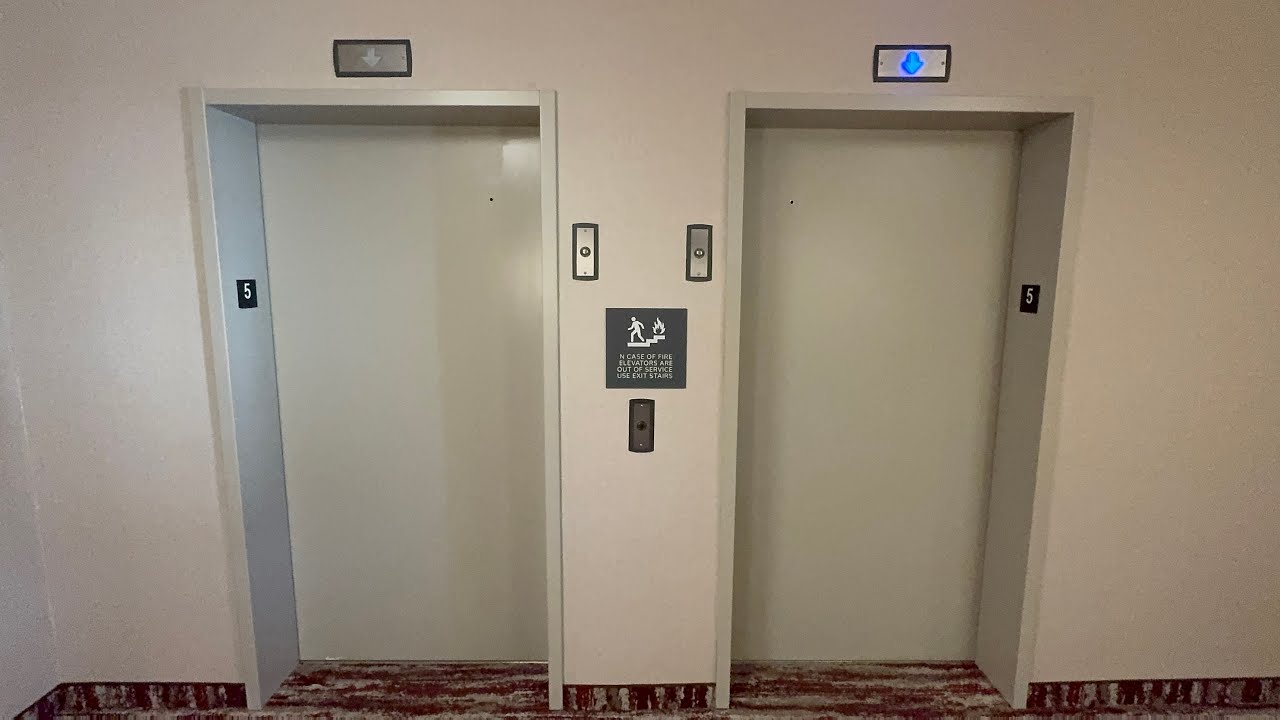 ThyssenKrupp Hydraulic Elevators in the Hilton Garden Inn Lincoln Downtown/Haymarket - YouTube