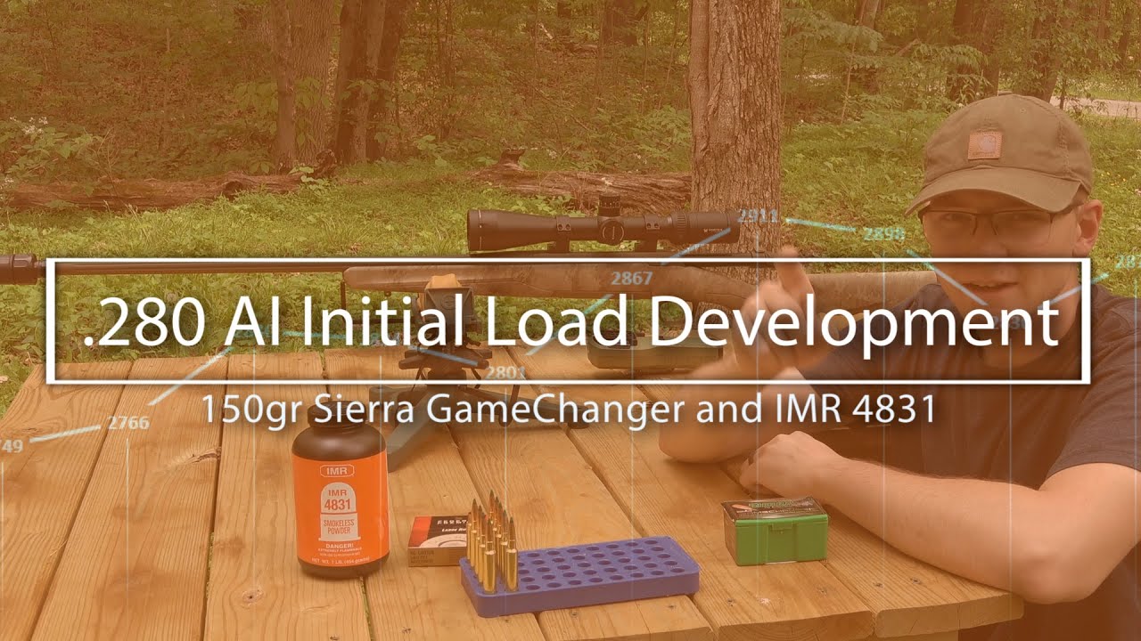 .280 Ackley Initial Load Development - YouTube