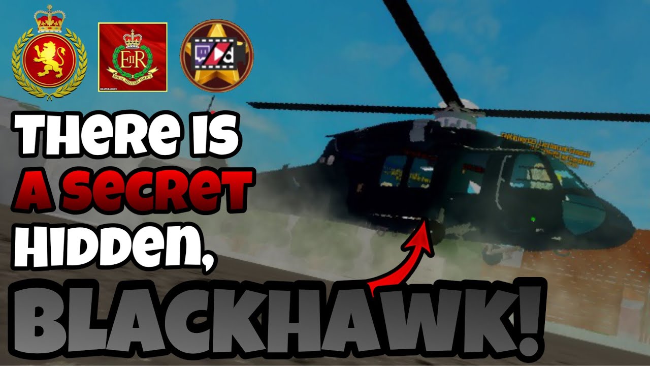 I FLEW A HIDDEN BLACKHAWK HELICOPTER IN SANDHURST MILITARY ACADEMY ...