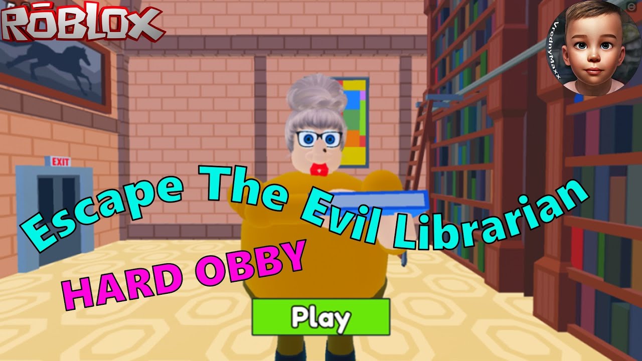 Escape The Evil Librarian HARD OBBY - YouTube