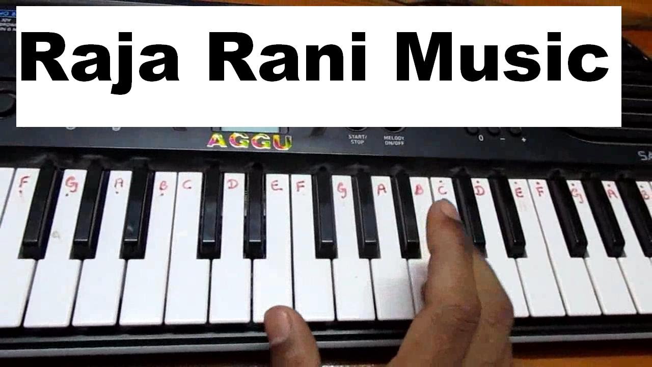 Learn (How) to play Raja Rani Love Theme music on keyboard HD - YouTube