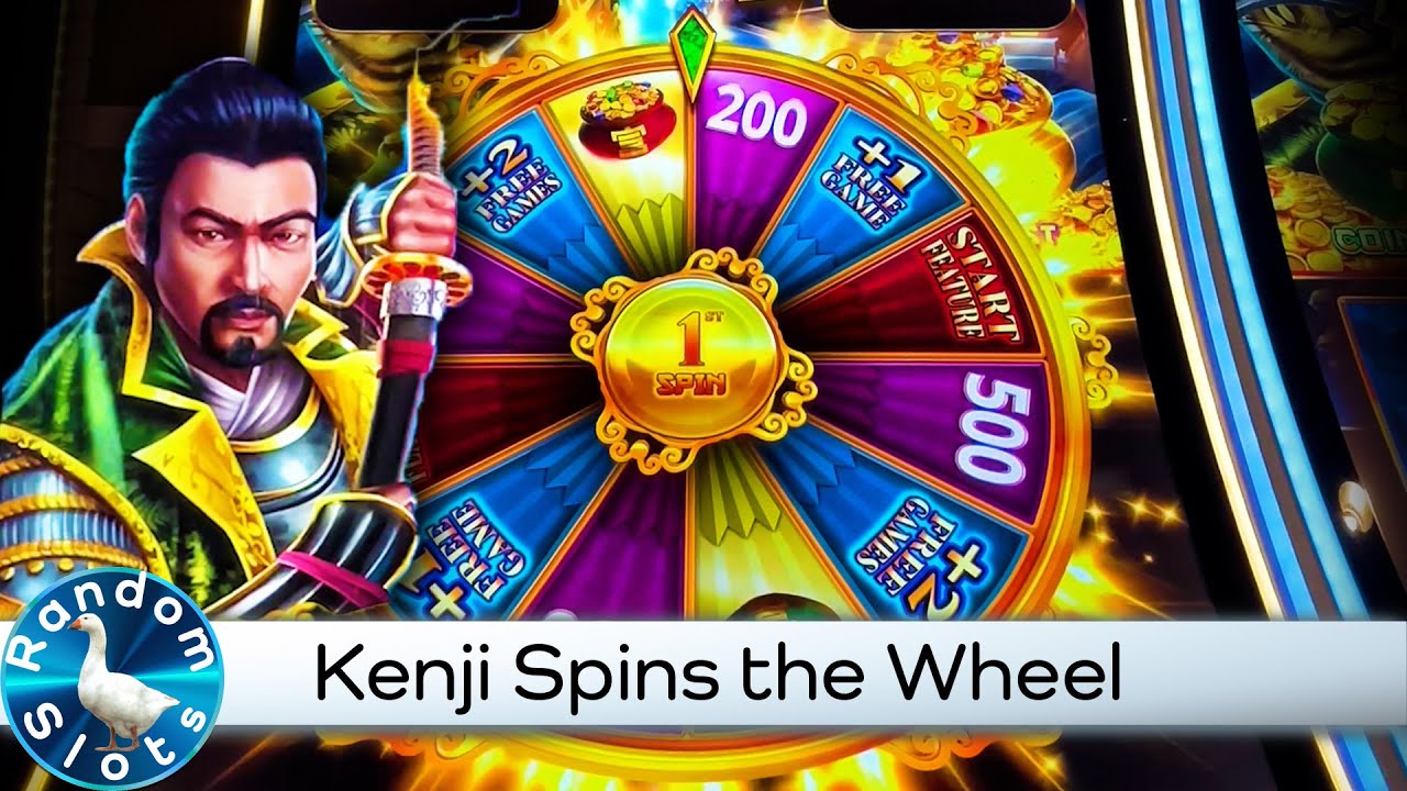 Samurai 888 Spin Kenji Slot Machine Bonus, a Revisit - YouTube