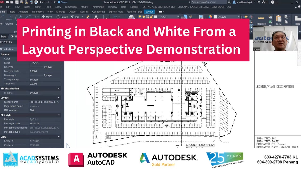 Printing in Black and White From a Layout Perspective Demonstration ...