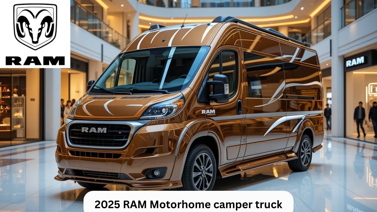2025 RAM PROMASTER 1500 Camper Van – $50K Luxury Motorhome Tour - YouTube