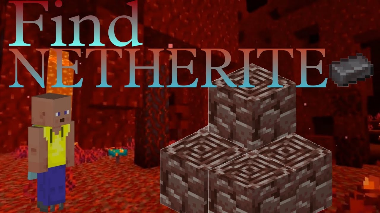 EASIEST WAY TO FIND NETHERITE IN MINECRAFT | @hindustanigamerdanger ...