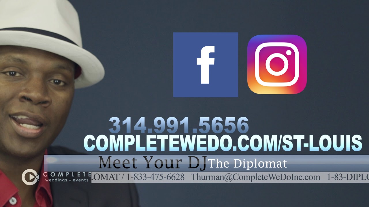 Meet Your Wedding DJ: Thurman The Diplomat - YouTube