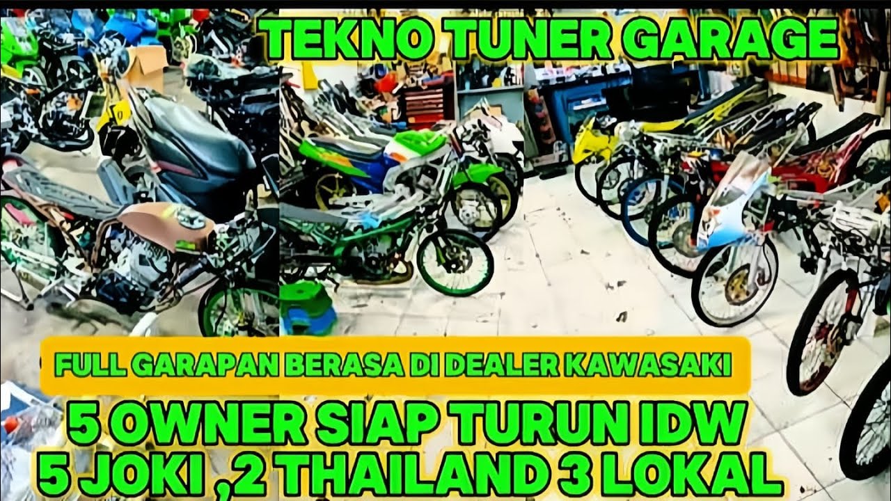 TEKNO TUNER GARAGE, JOKI, OWNER SIAPA AJA YANG IKUT IDW - YouTube