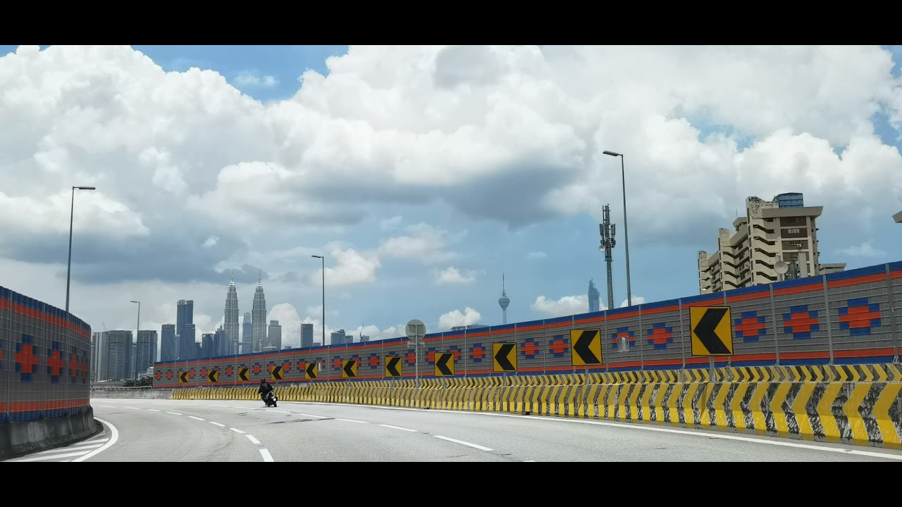 Driving In Kuala Lumpur - Gombak To KL via DUKE Highway - YouTube