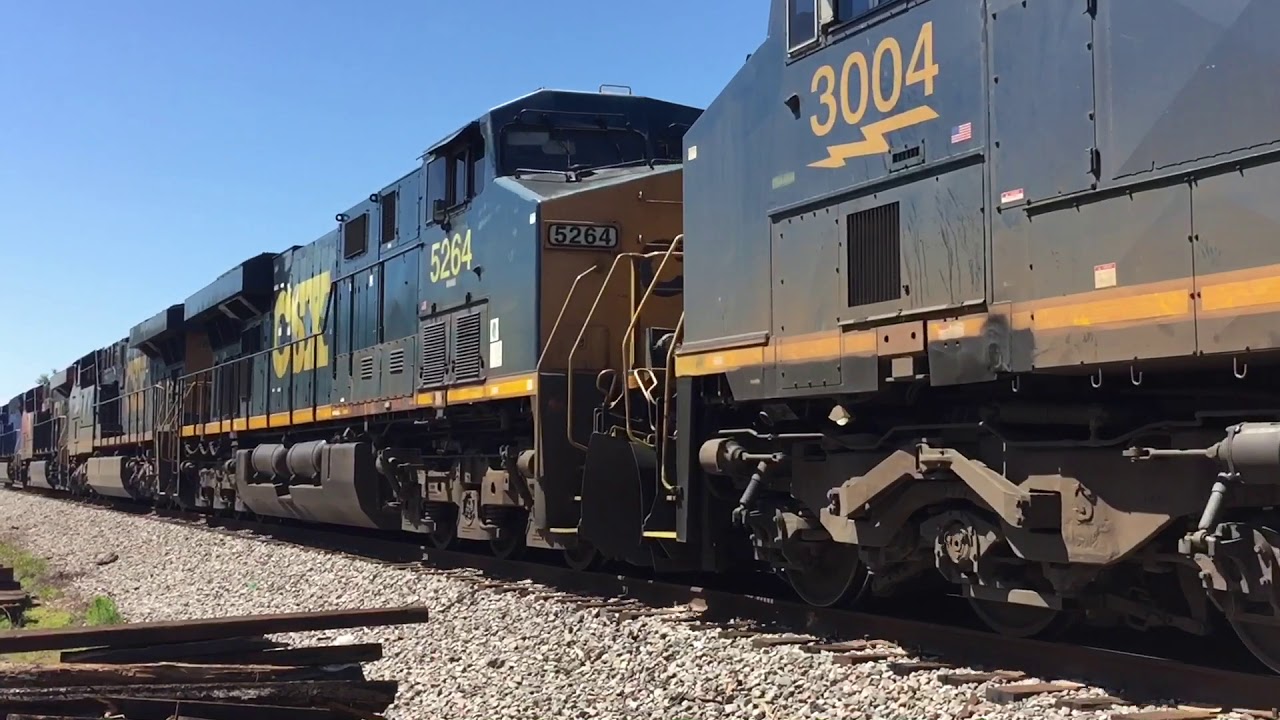 Spring Break Railfanning 2018 Part 3. CSX Freight Trains. Amtrak. GECX ...