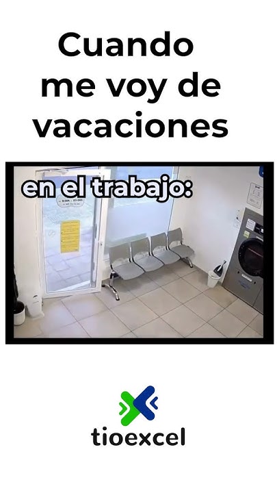 Cuando me voy de vacaciones #humor #excel #negocios - YouTube