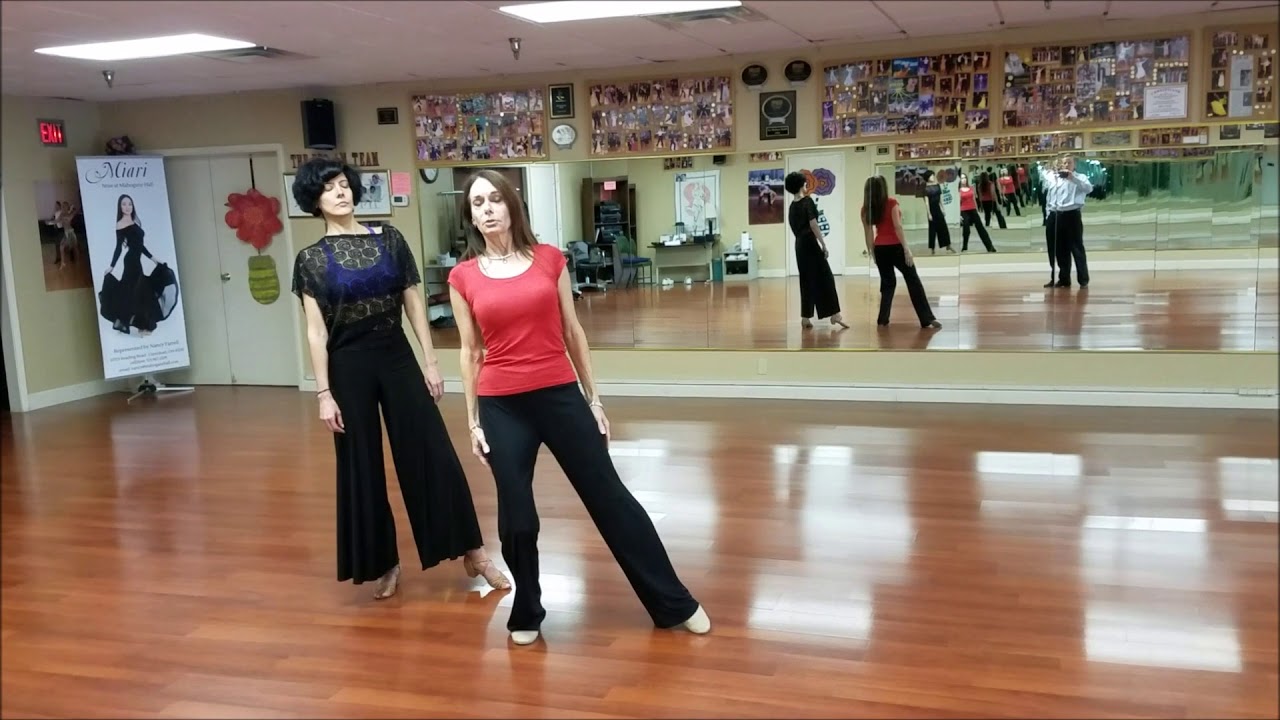 Activating the Back in Ballroom Dancing - YouTube