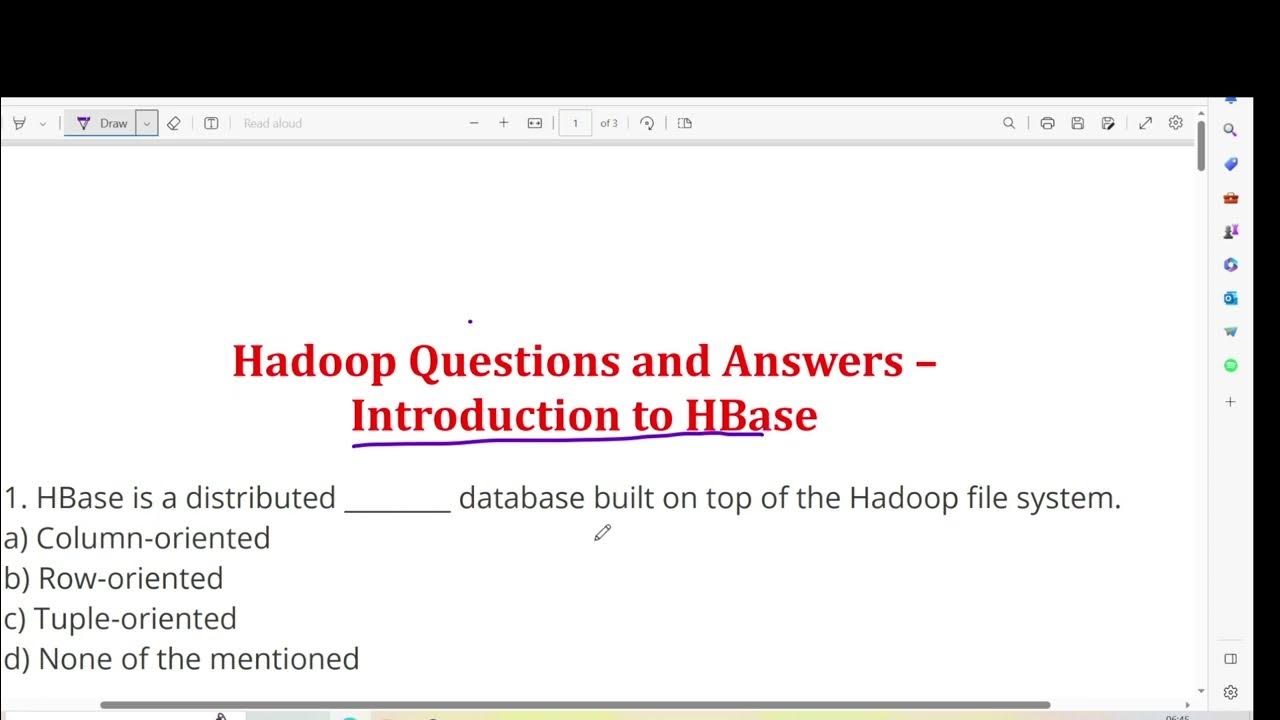 Top 10 Big Data Question and Answer on Hadoop Hbase - YouTube