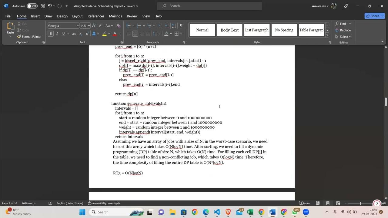 Weighted Interval Scheduling - YouTube