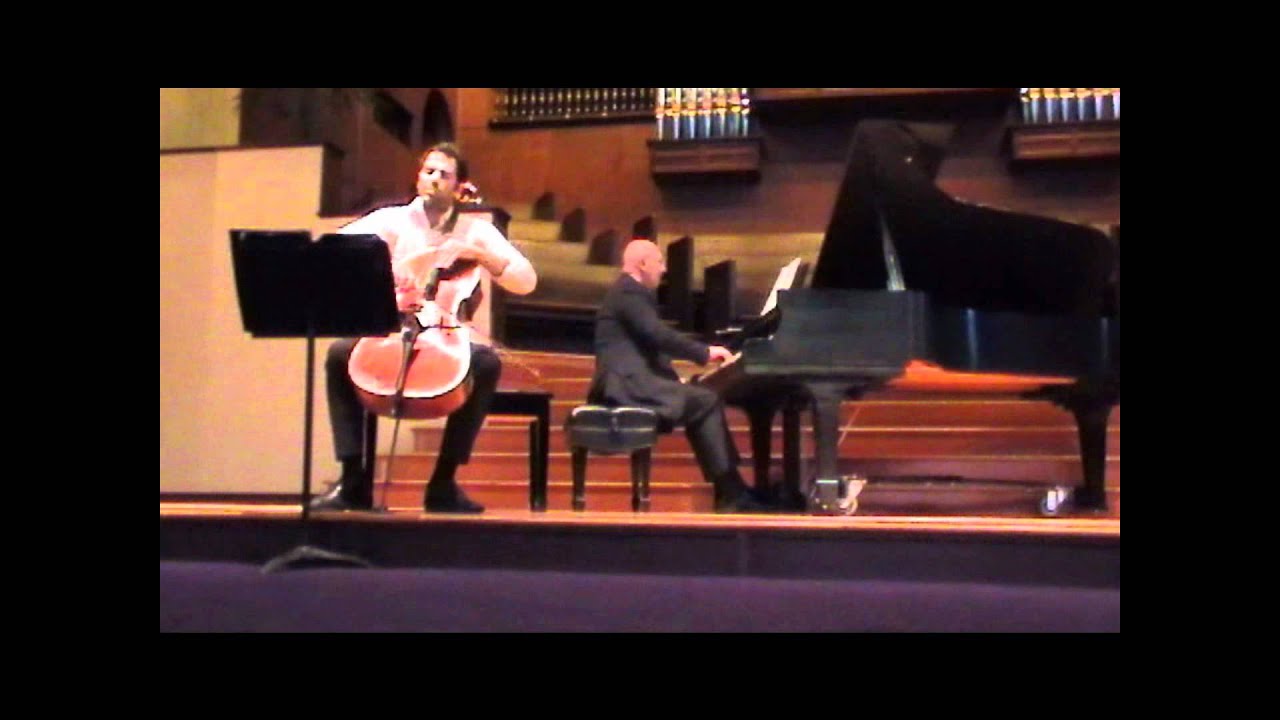 Korngold Cello Concerto performed by Lars Hoefs and Marek Zebrowski ...