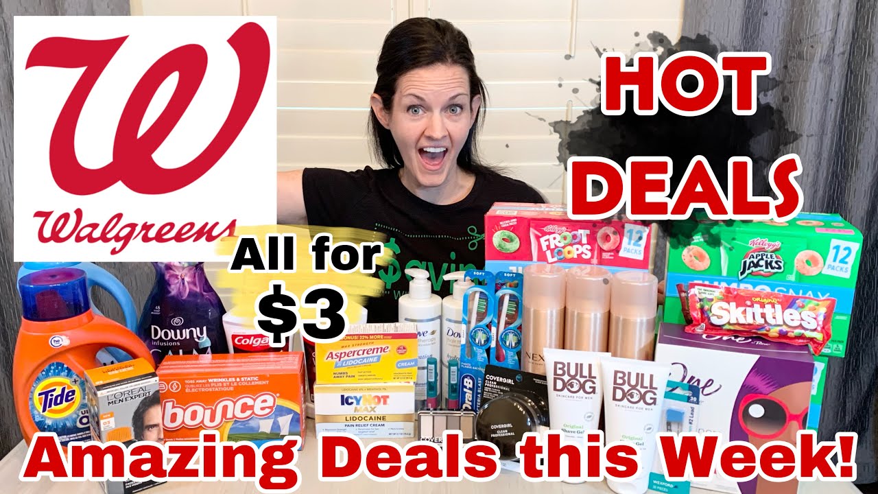 AMAZING Walgreens Deals | $3 Total for $165 In Products | All Digital ...