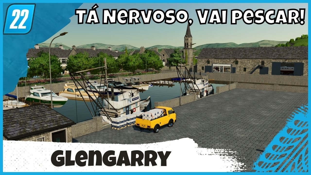 Mapa Glengarry com Produção de Peixes | FS22 Farming Simulator 22 - YouTube