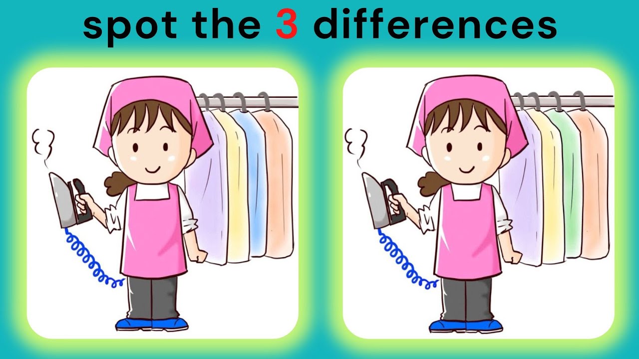 find the 3 difference |No447 - YouTube