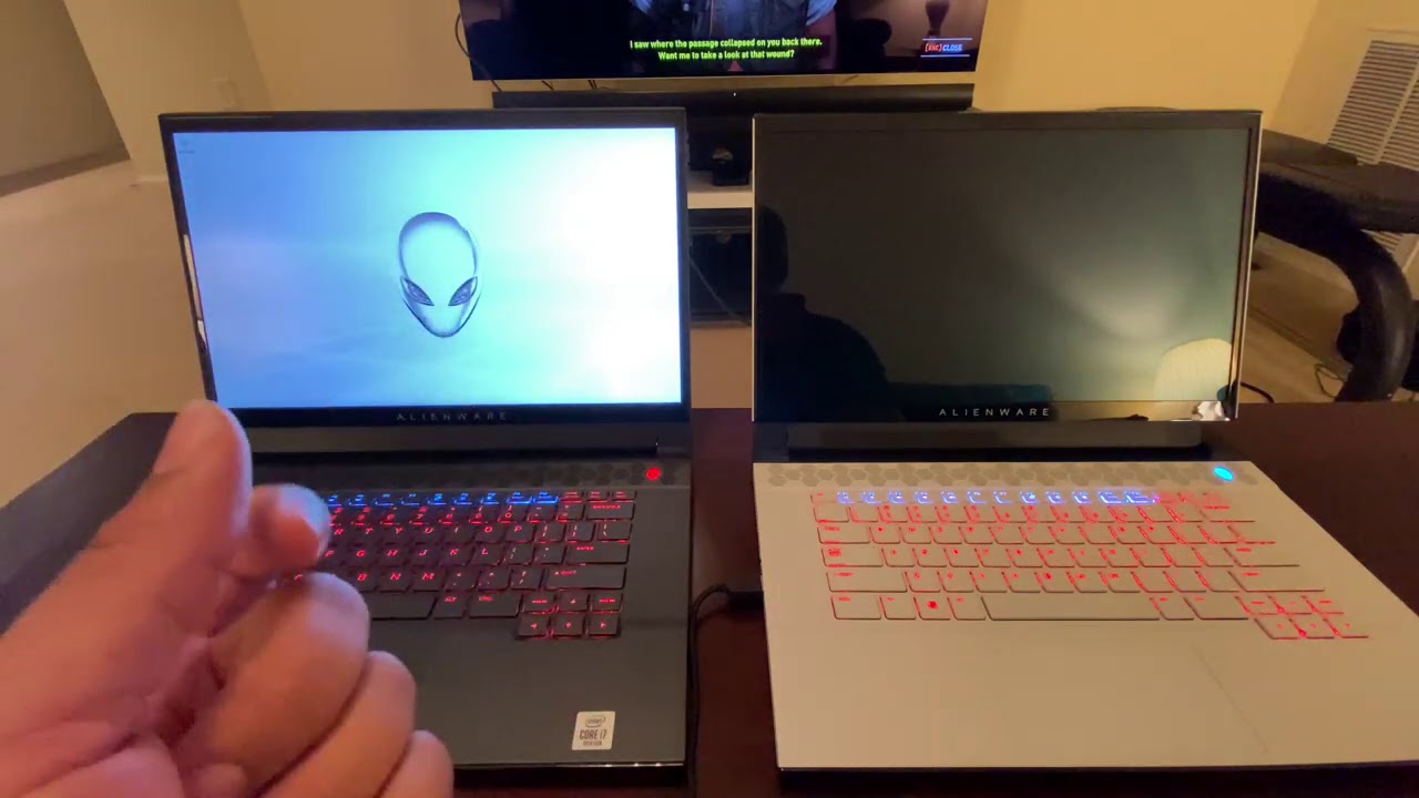 Alienware m15 R3 OLED or 300Hz....The Decision - YouTube