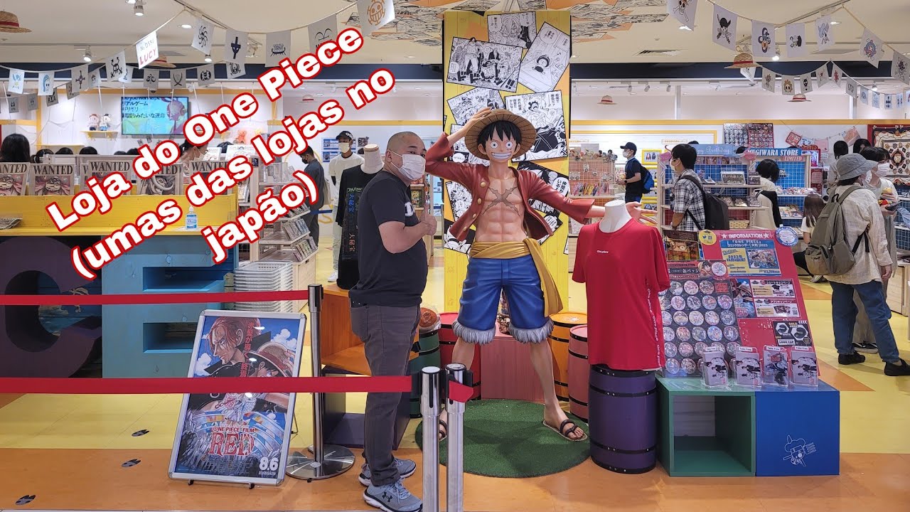 loja do one piece (umas das lojas no japão essa fica em osaka) - YouTube