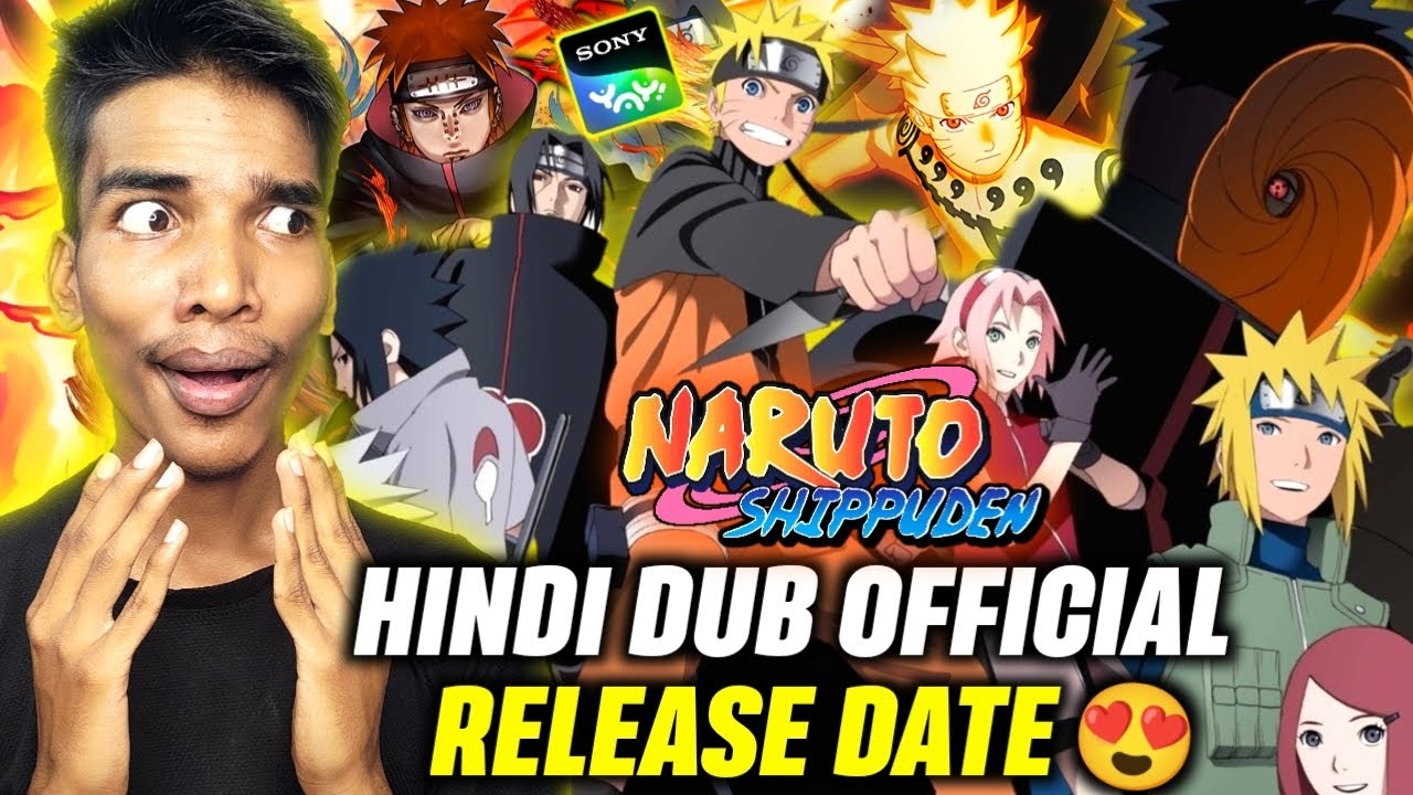 Finally Naruto Shippuden Hindi Dubbed Release Date!!🤩 Big Update ...