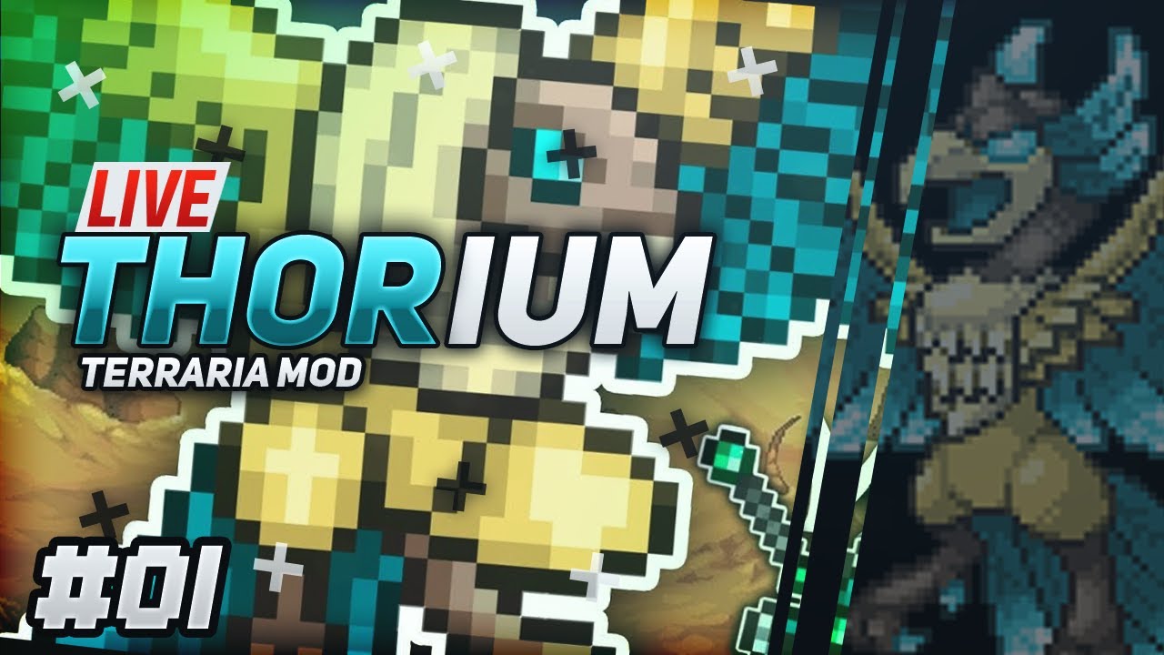 TERRARIA MOD (THORIUM) | MELHOR MOD E APRENDENDO COM INSCRITOS #1 - YouTube