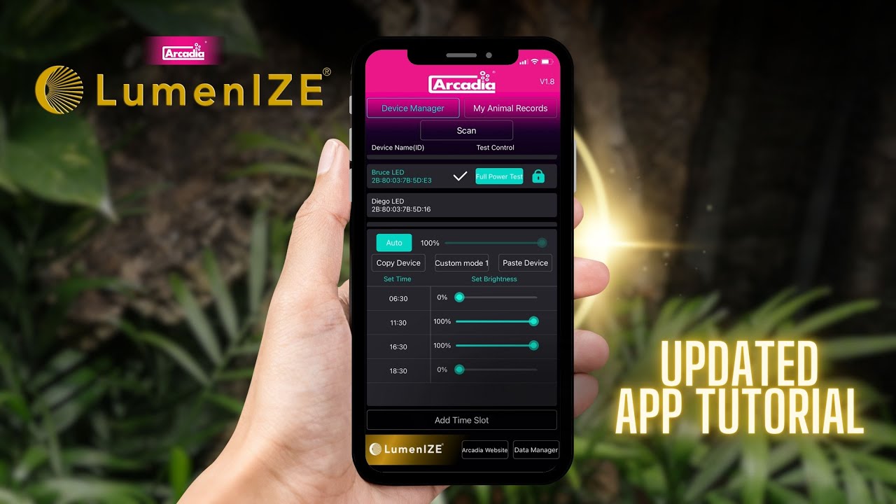 How To Use The LumenIZE App & Control Your Reptile Lighting | UPDATED ...