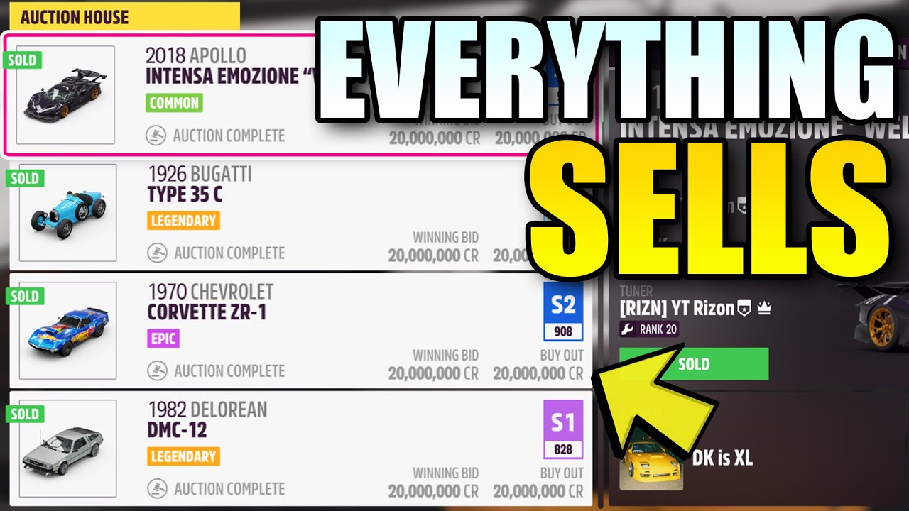 BROKEN GLITCH to Make Unlimited Money in Forza Horizon 5 - YouTube
