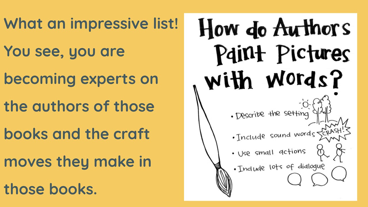Lesson 7: Author's Craft - YouTube