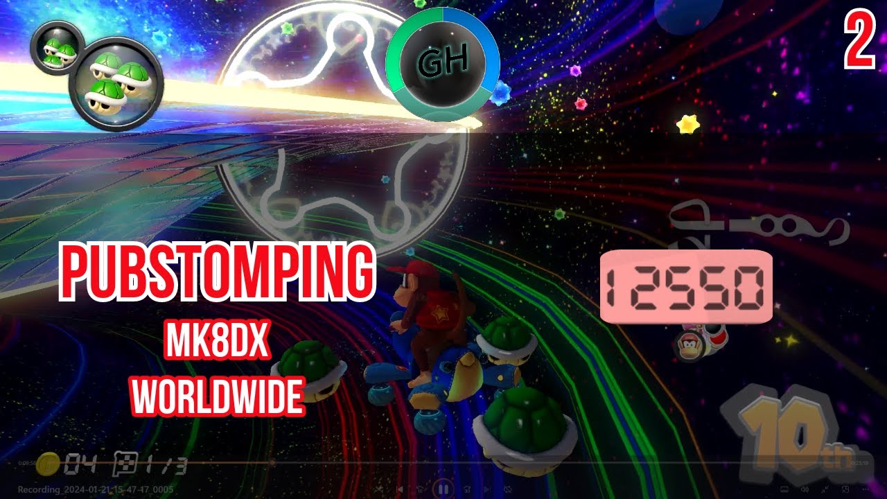 PUBSTOMPING MK8DX [2] - YouTube