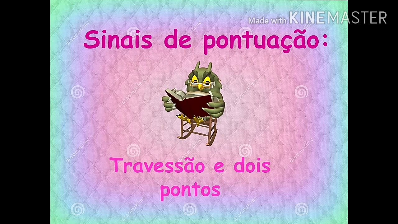 Sinais de pontuação: travessão e dois pontos. - YouTube