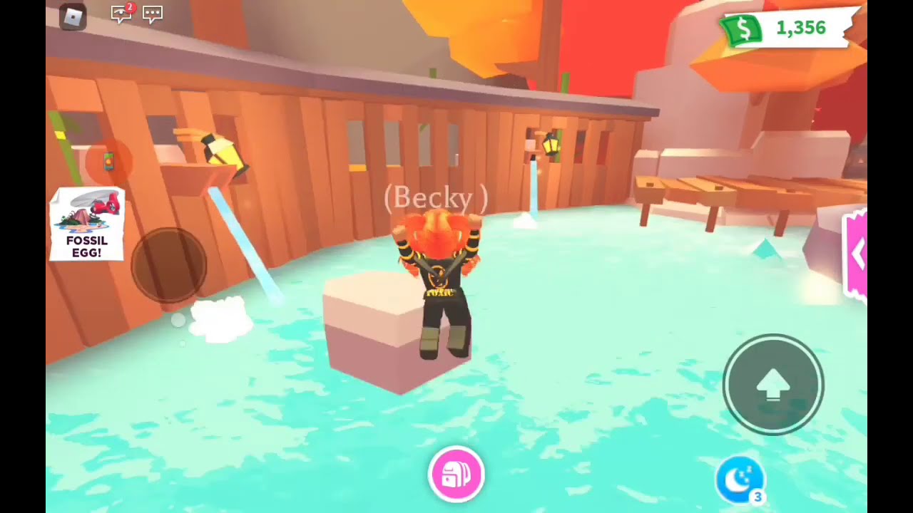 Looking at adopt me's new fall map - YouTube