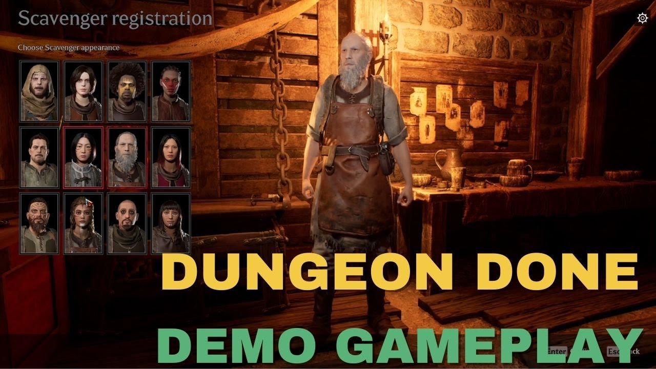 1 Hour of Dungeon Done Demo Gameplay - YouTube