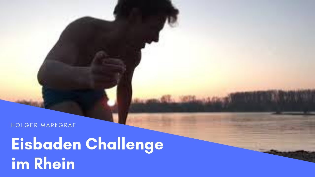 Wim Hof Method - Eisbaden Challenge im Rhein: Laber nicht rum, mach's ...