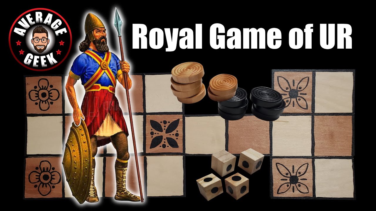 Ancient Board Game - Royal Game of UR - YouTube