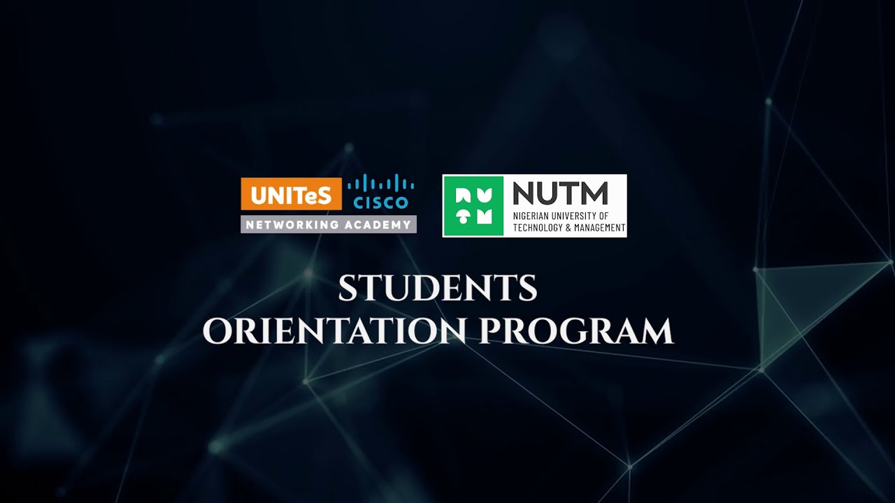 NUTM STUDENTS ORIENTATION PROGRAM - YouTube