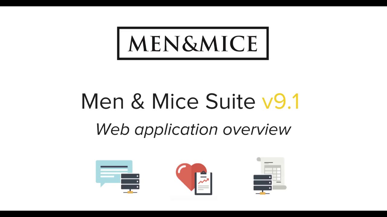 Men & Mice Suite - Web Application Overview 9.1 - YouTube