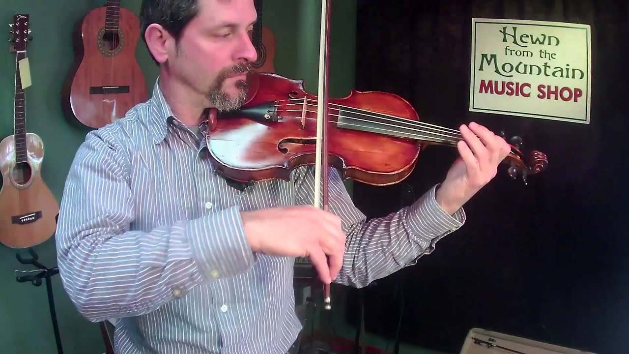 Learning 'Angeline the Baker' fiddle slowed down - YouTube