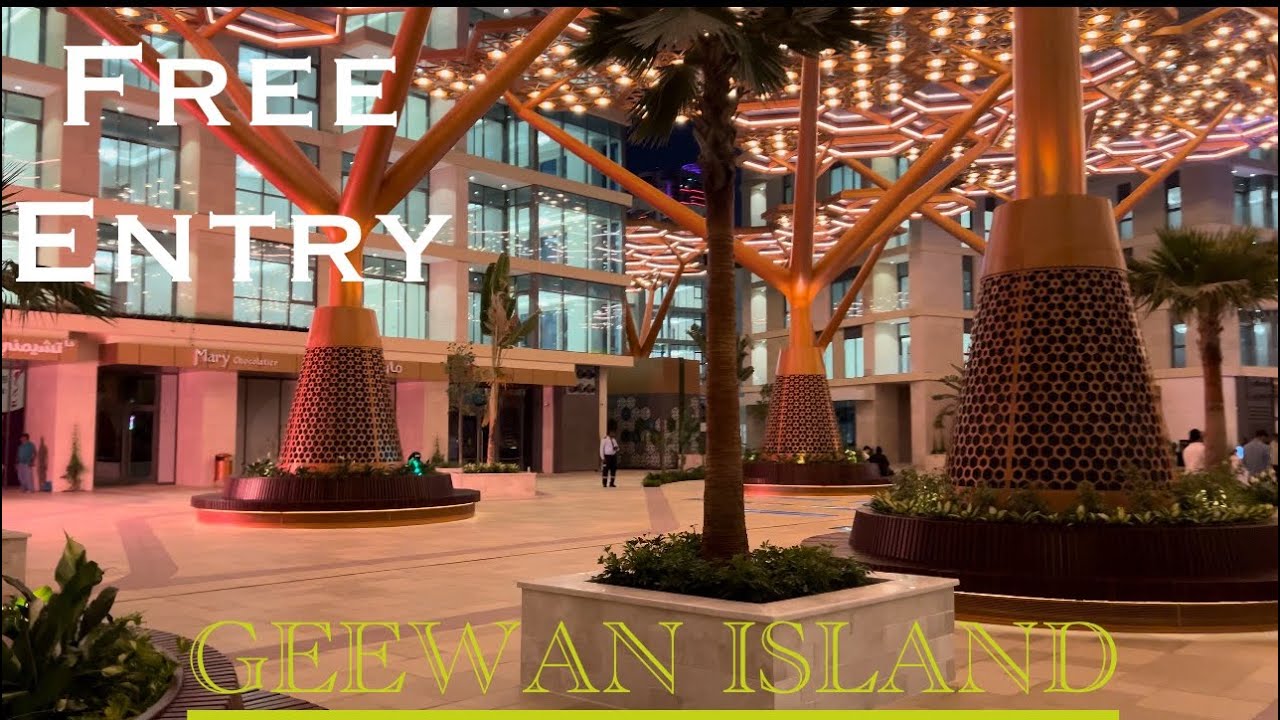 Geewan Island | Doha | Qatar luxury Island | - YouTube