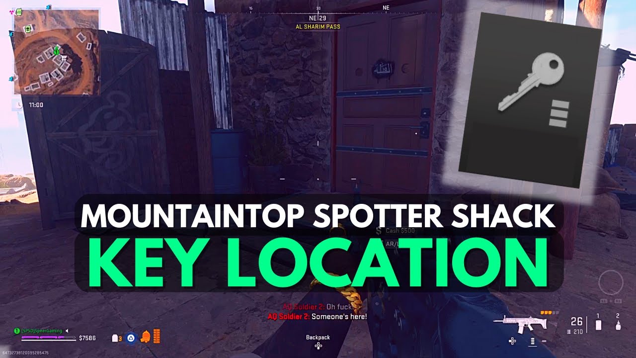 Mountaintop Spotter Shack Key - DMZ Location Guide - YouTube