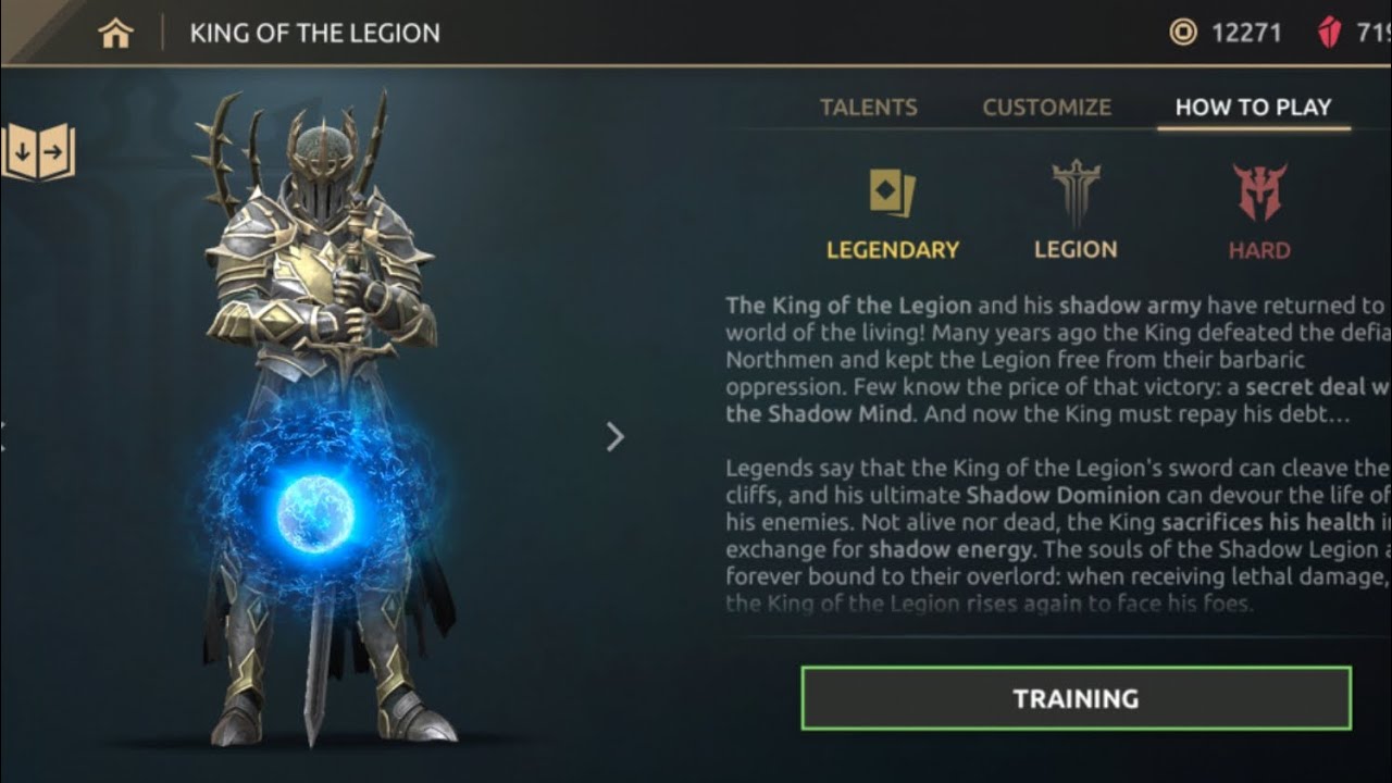 King of Legion and Kibo performance in Shadow Fight 4 Arena - YouTube