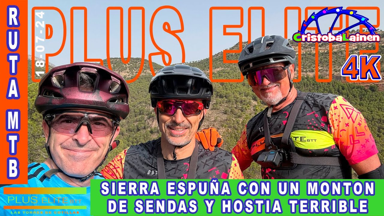 RUTA MTB SIERRA ESPUÑA CON UN MONTON DE SENDAS Y HOSTIA TERRIBLE - YouTube
