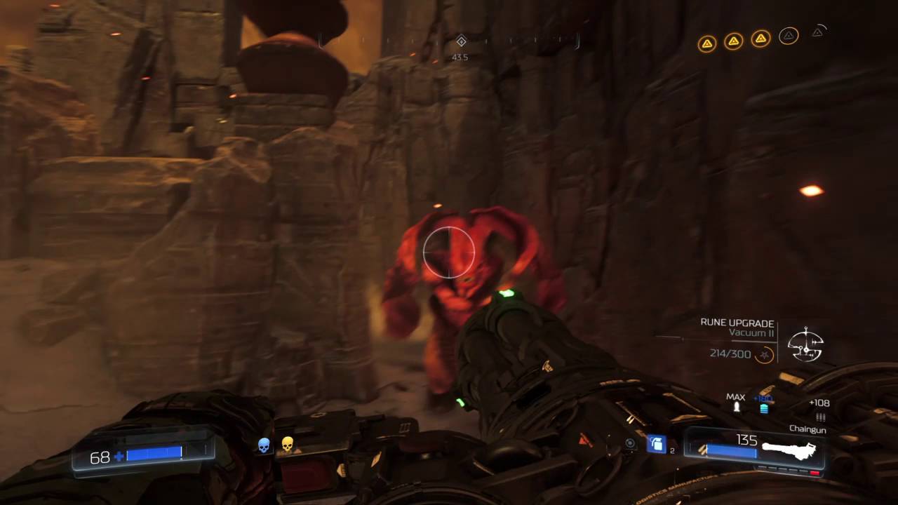 DOOM 2016 Chainsaw & Chaingun kill - YouTube