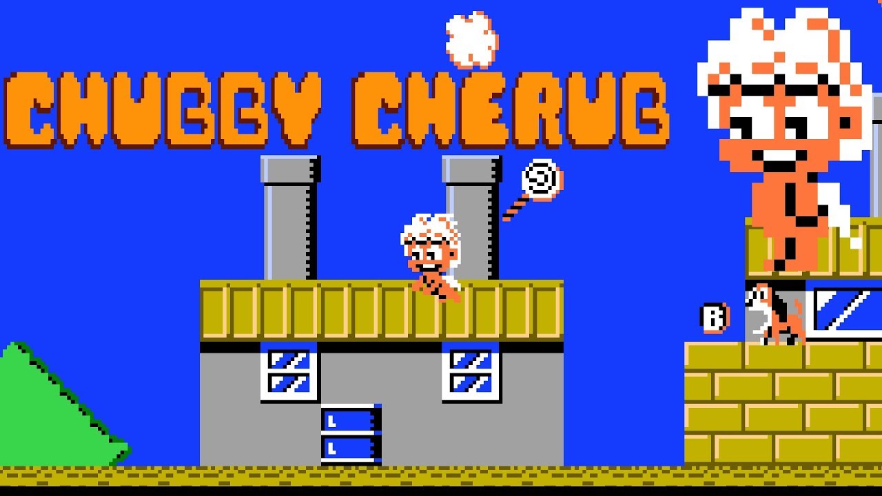 Chubby Cherub (NES) localized version | 12-stage (1 loop) session for 1 ...