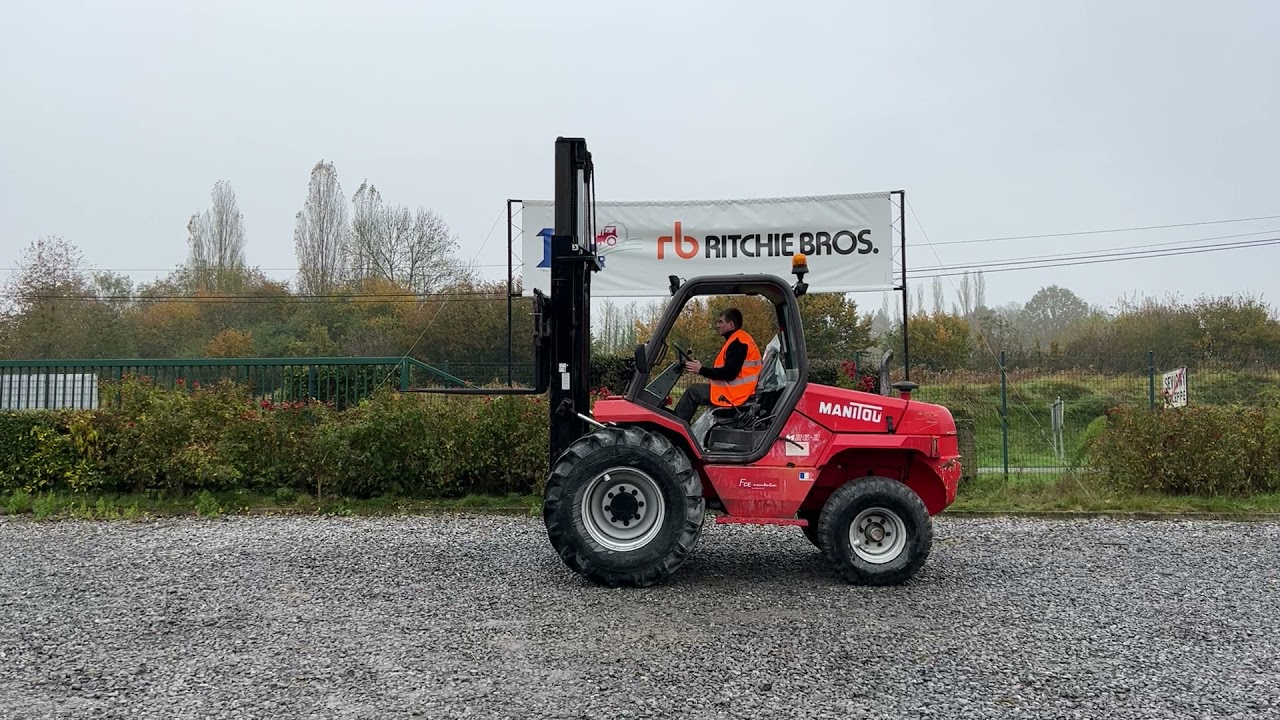 2016 Manitou M40.2 Rough Terrain Forklift I St Aubin, France Auction ...