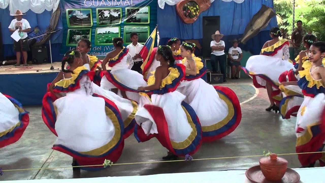 00149 niñas bailan viva Venezuela 1 - YouTube
