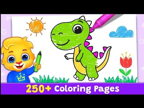 Coloring Animals Game || For Kids ||Drawings For Kids || Painting - YouTube