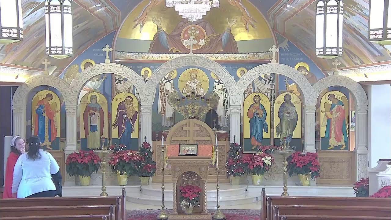 Orthros and Divine Liturgy 12-08-2024 - YouTube
