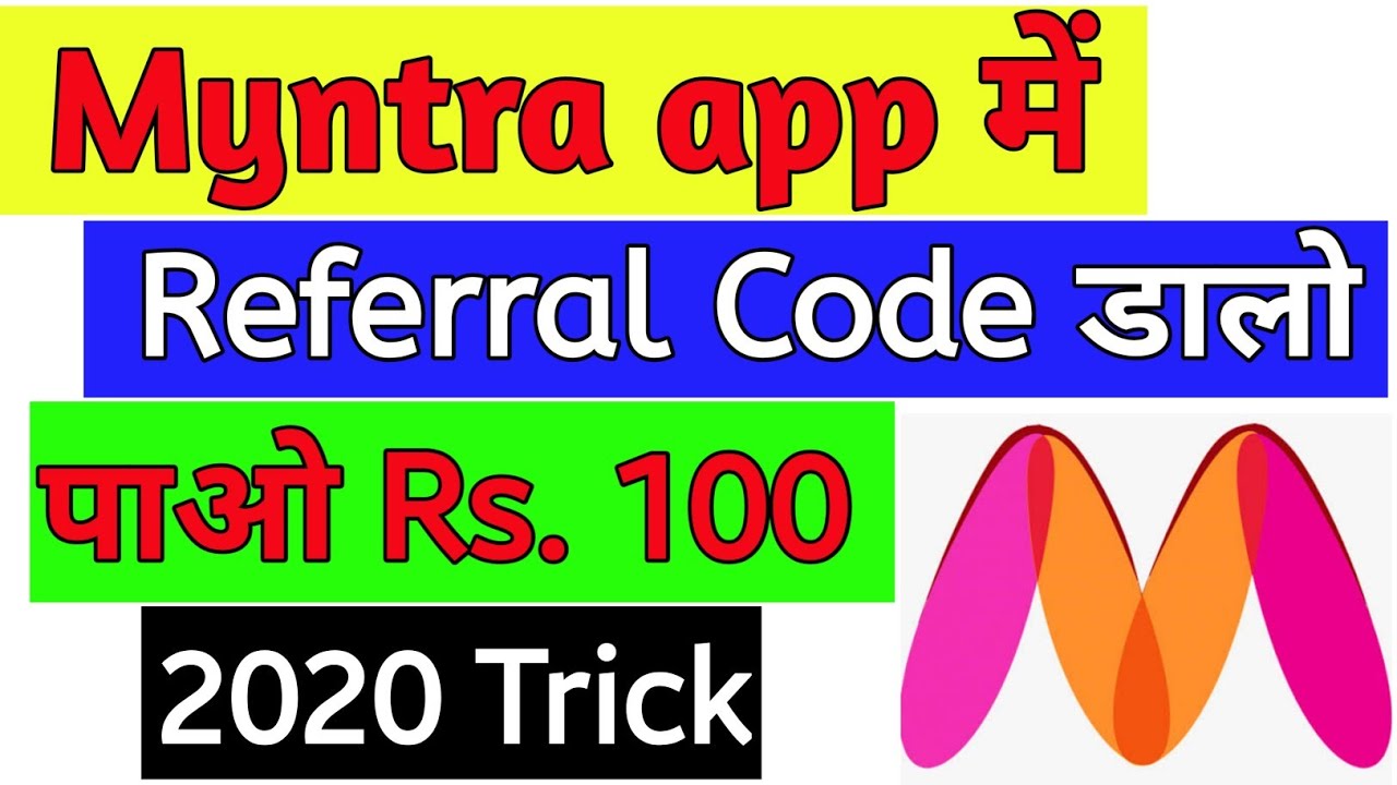 Myntra Referral Code Earn Rs 100 instant | Signup account | Use Coupon ...