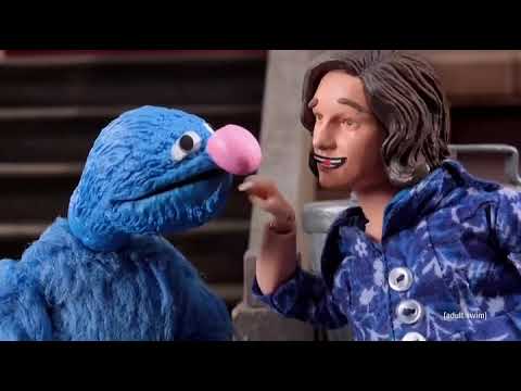 Robot Chicken - When Grover met Hannah - YouTube