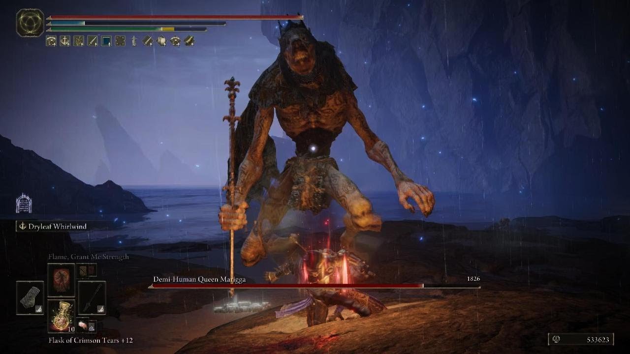 Elden Ring: SotE (PS5) - Demi-Human Queen Marigga (West Cerulean Coast ...